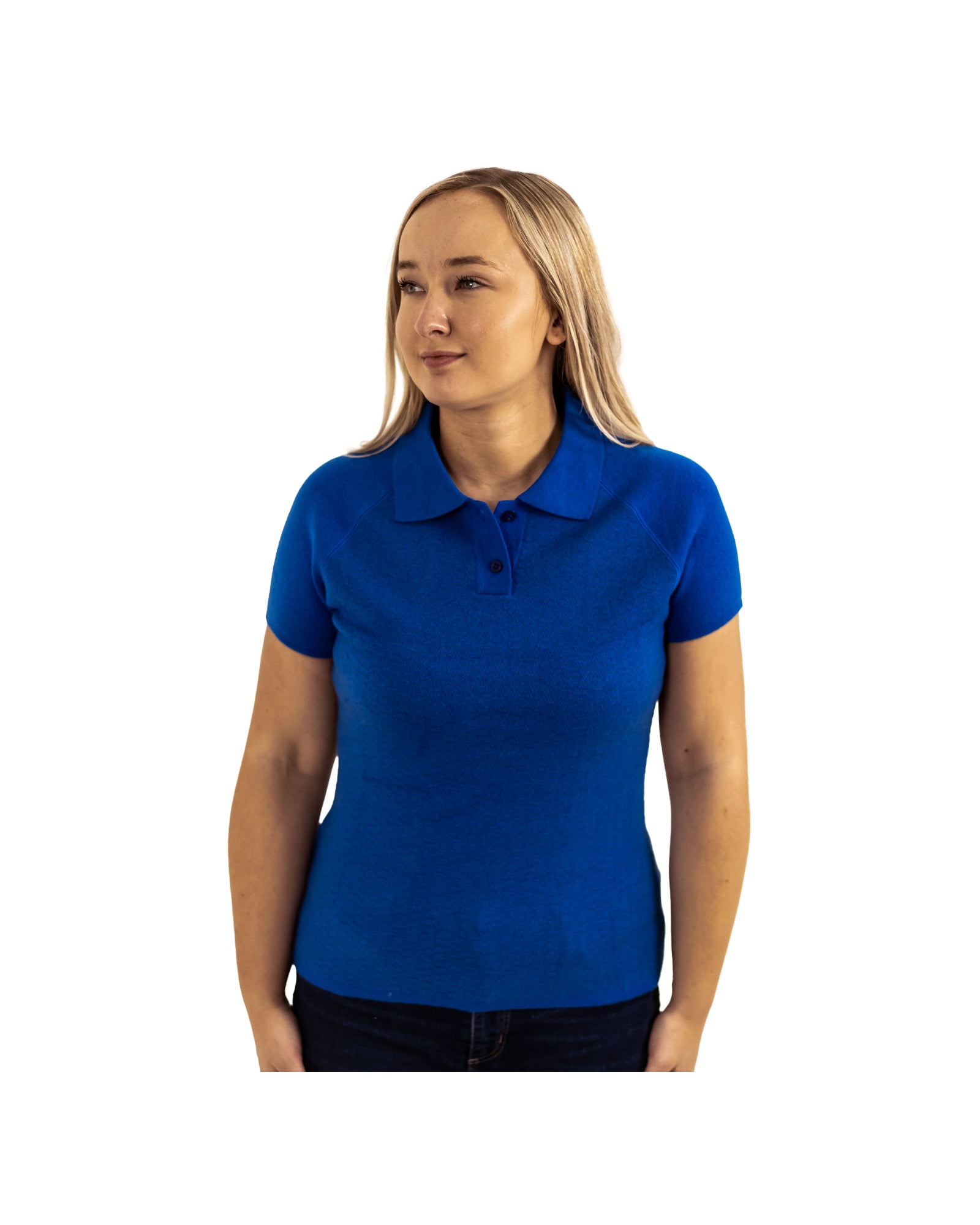 Women's Executive Polo - Blue – Signal Intracompany Fulfillment Center